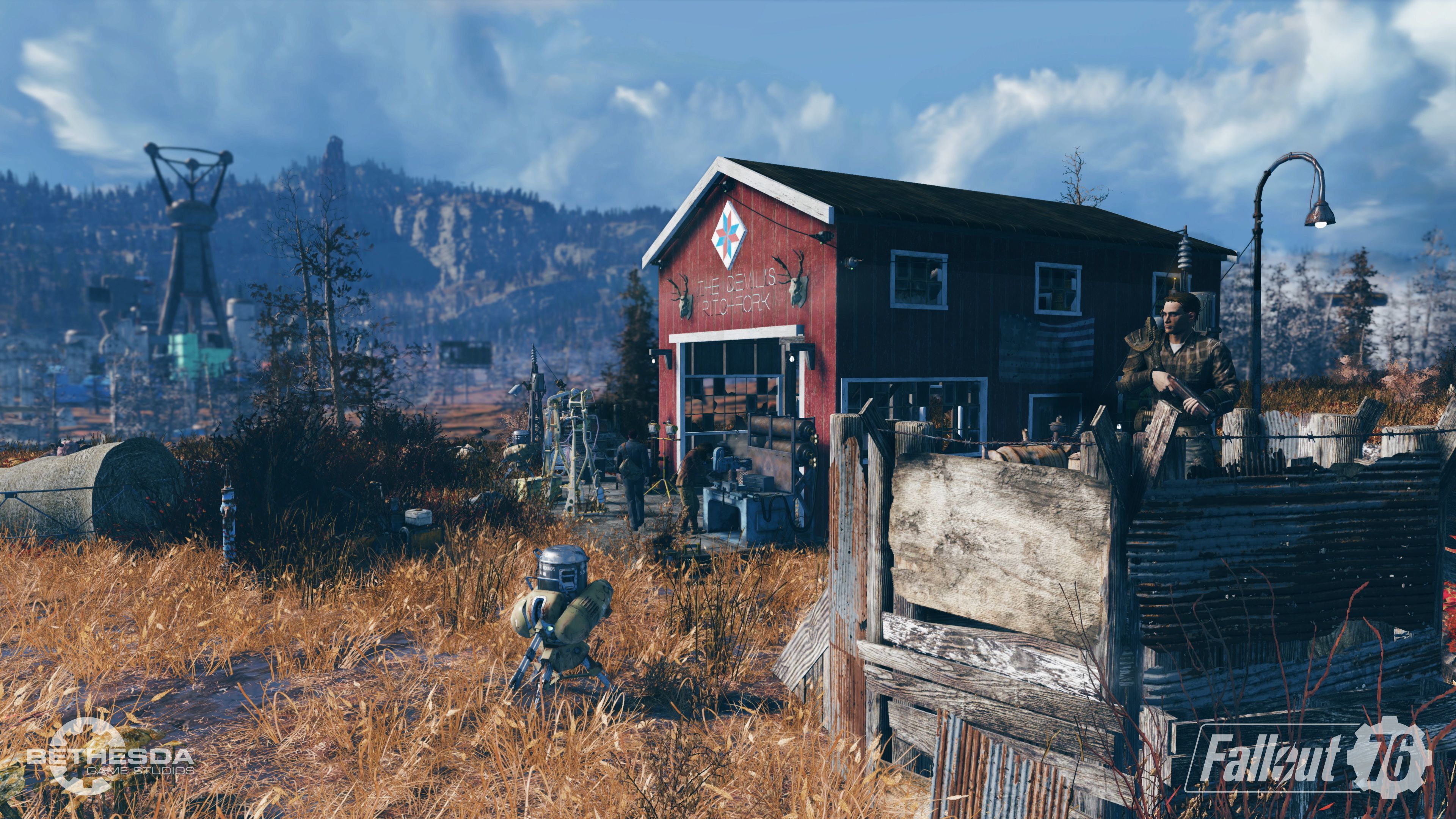 Tráiler: Fallout 76 presenta su modo de construcción C.A.M.P.