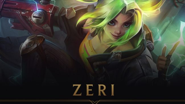 League of Legends filtra a Zeri, la nueva Tiradora ADC de 2022